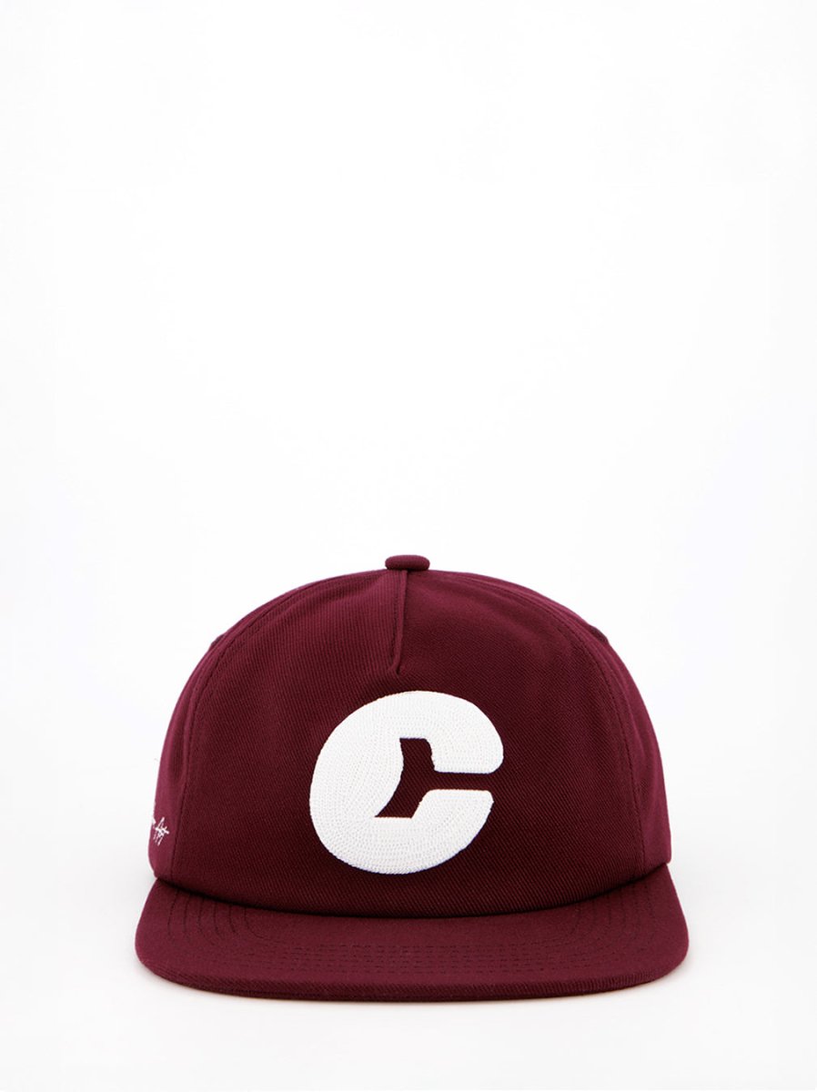C' cap red | Coolway Sneakers Brand